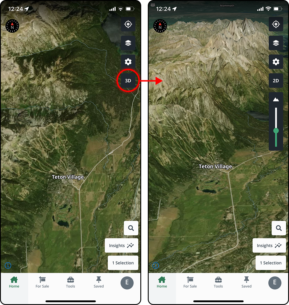 View Maps in 3D