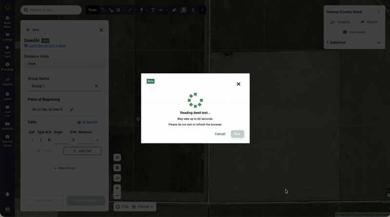 Instantly Plot a Deed From Legal Descriptions With DeedAI